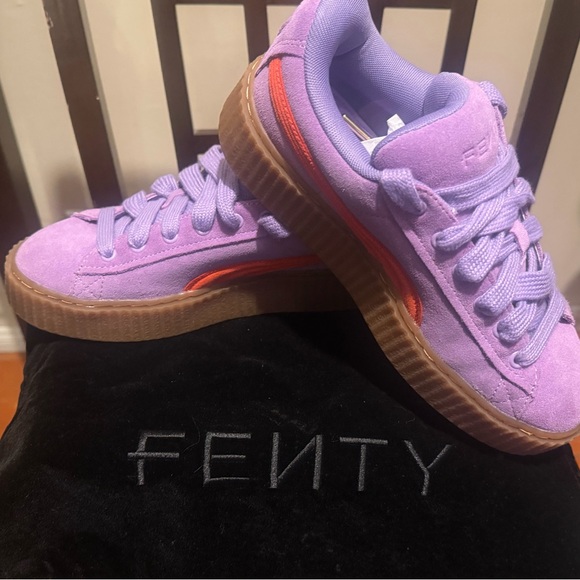 Puma Fenty | Shoes | Fendi X Puma Suede Platform Sneakers Fuchsiaburnt ...